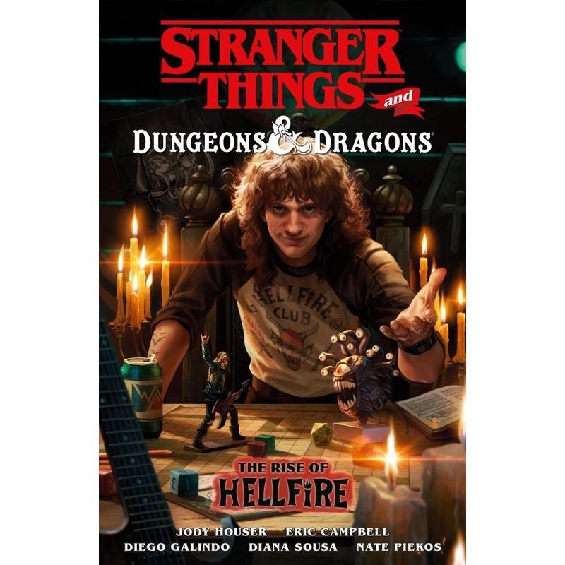 STRANGER THINGS D&D THE RISE OF HELLFIRE TP | Proud Lion Comics and Games