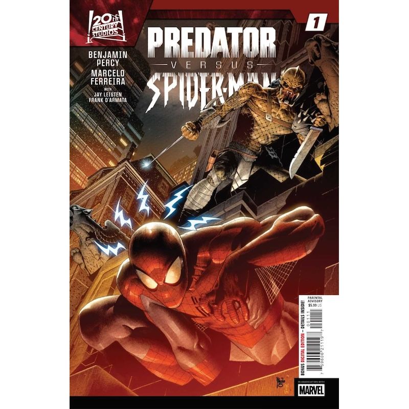 PREDATOR VS SPIDER-MAN #1 (OF 4) | Proud Lion Comics and Games